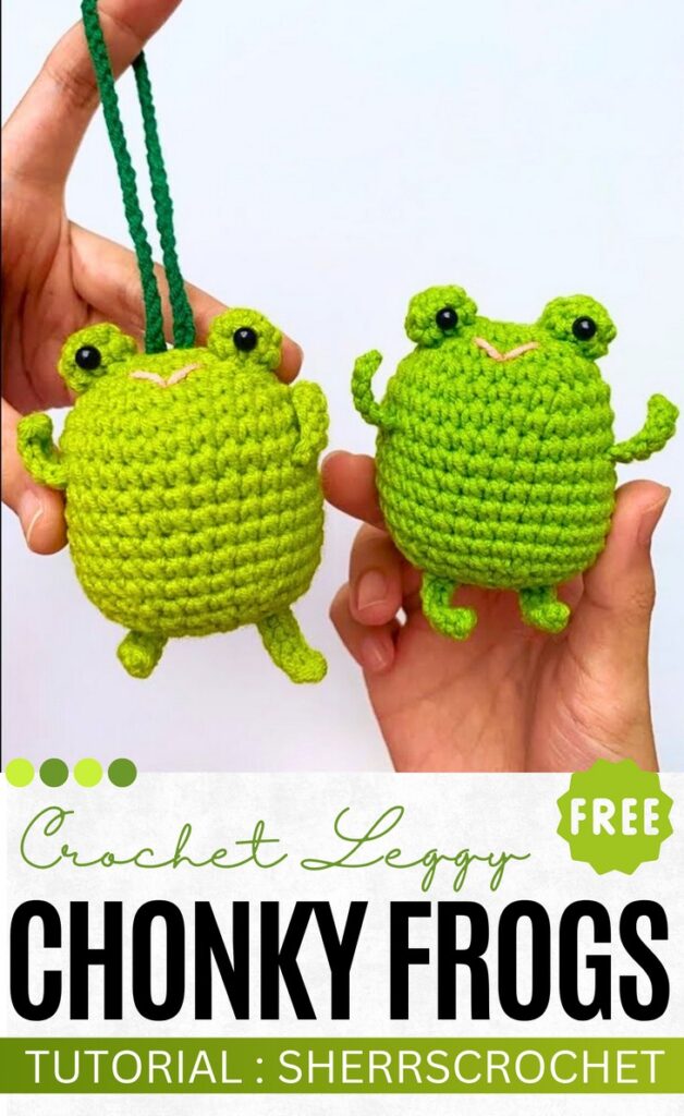 14 Free Crochet Mini Frog Amigurumi Patterns (Gift to the Kids)