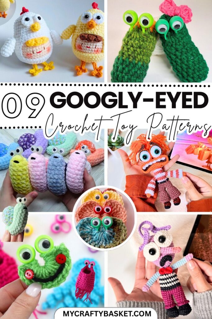 9 Free Crochet Googly Eye Toy Patterns (Amigurumi & Puppets) – My ...