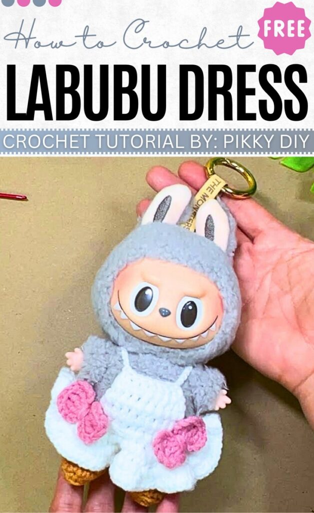 12 Free Crochet Labubu Accessories Patterns - Crochet Grizzly Bear ...