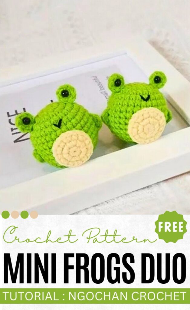 14 Free Crochet Mini Frog Amigurumi Patterns (Gift to the Kids) – My ...