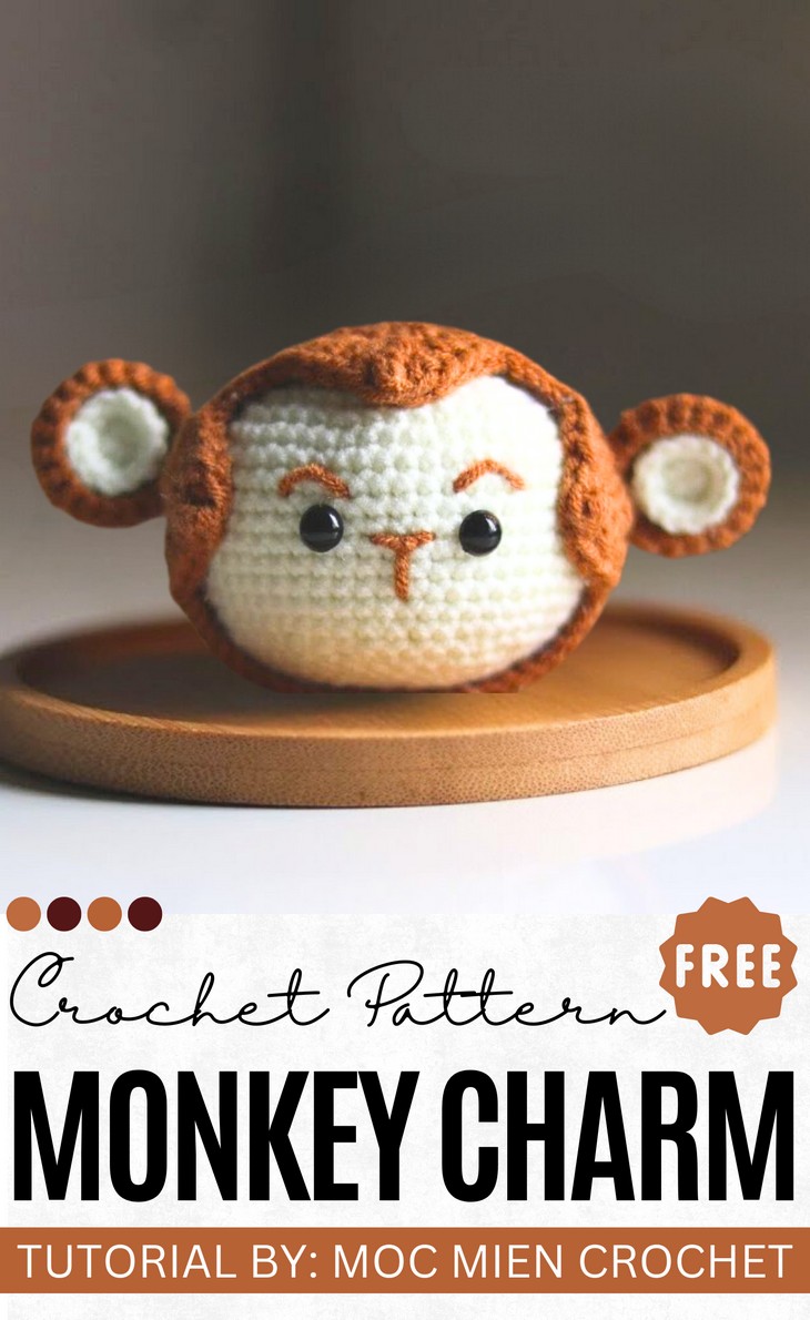 15 Free Crochet Monkey Amigurumi Patterns for Gifting