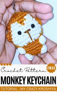 15 Free Crochet Monkey Amigurumi Patterns for Gifting – My Crafty Basket