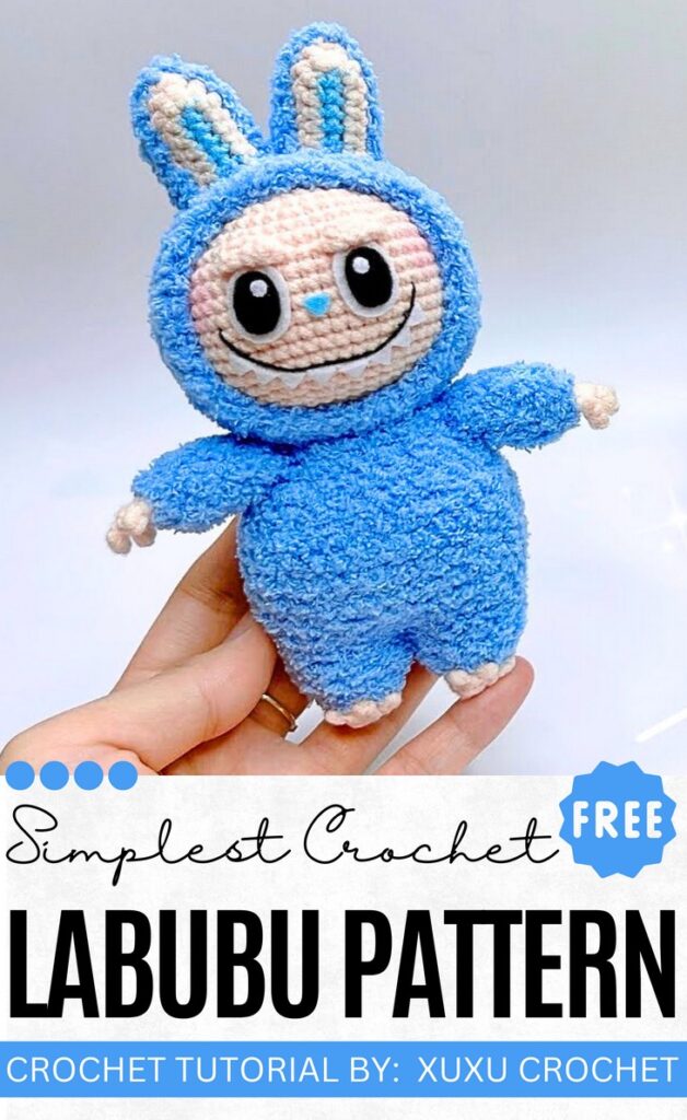 10 Free Crochet Labubu Amigurumi Doll Patterns (Learn Step-by-Step ...