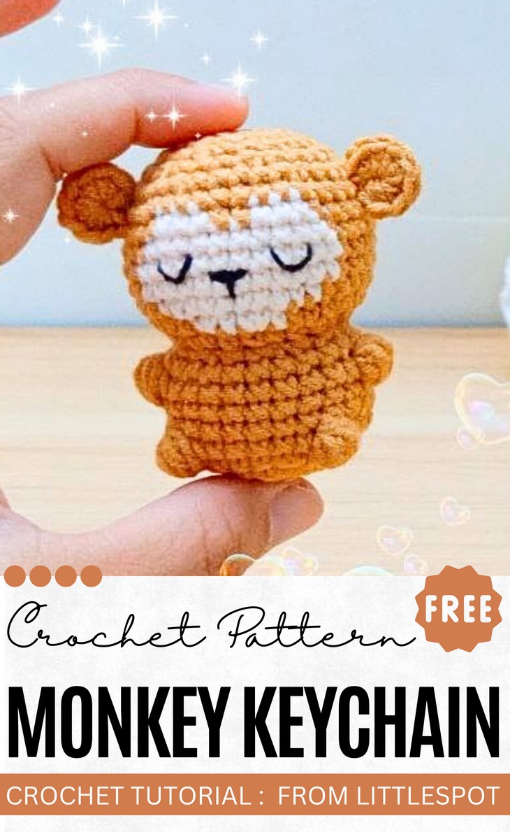 15 Free Crochet Monkey Amigurumi Patterns for Gifting