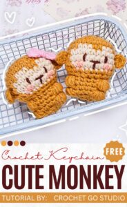 15 Free Crochet Monkey Amigurumi Patterns for Gifting – My Crafty Basket