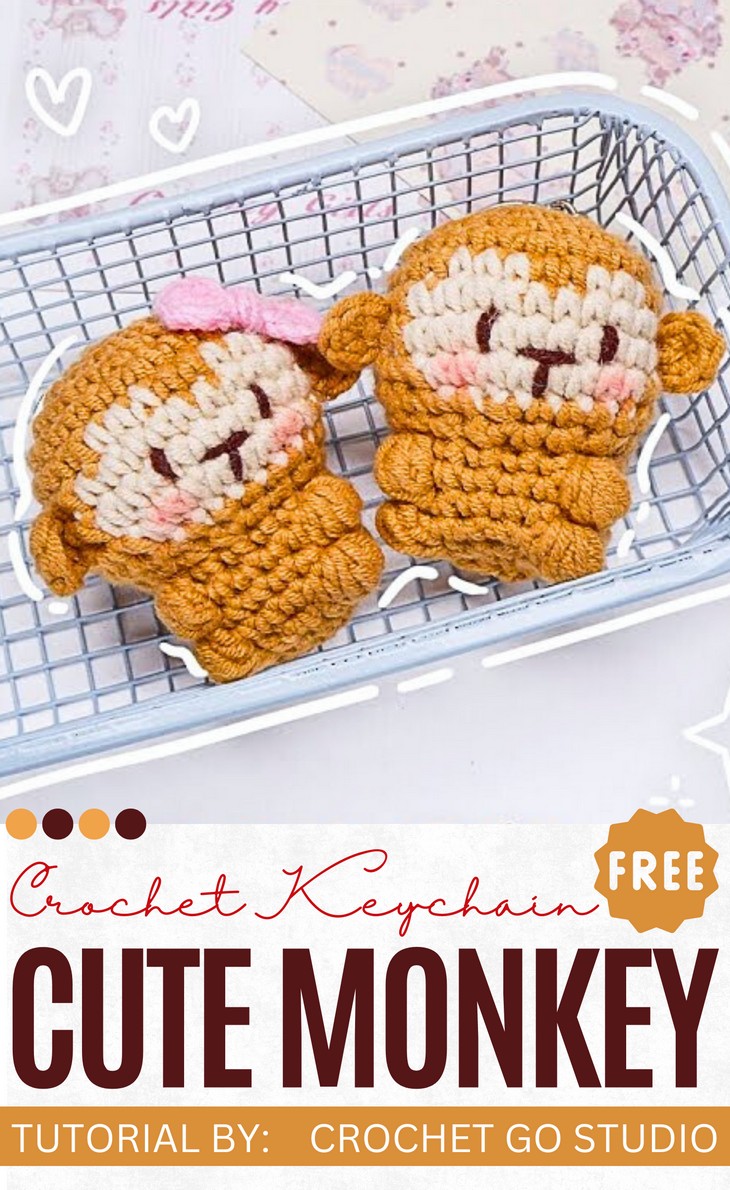 15 Free Crochet Monkey Amigurumi Patterns for Gifting