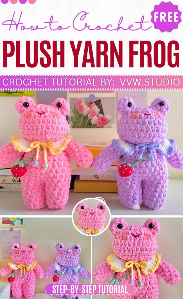 10 Free Crochet Big Plushie Patterns for ULTIMATE GIFTING