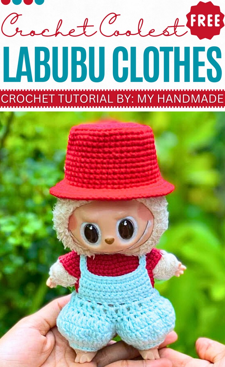 7 Free Crochet Labubu Outfit Patterns (Dress Sets & Accessories)