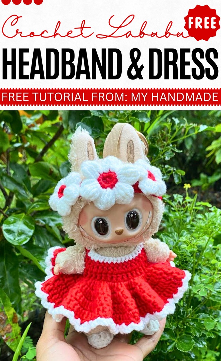 7 Free Crochet Labubu Dresses and Amigurumi Patterns