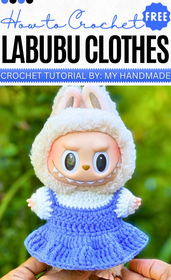 7 Free Crochet Labubu Dresses and Amigurumi Patterns