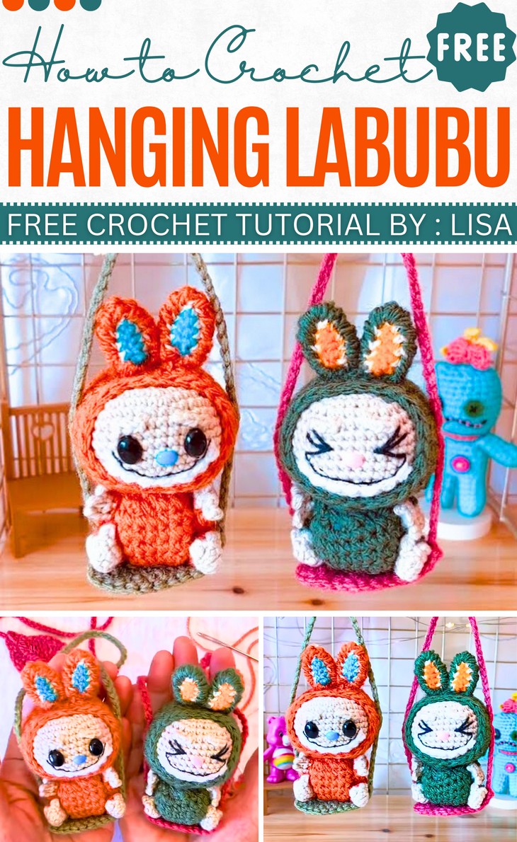 7 Free Crochet Labubu Dresses and Amigurumi Patterns