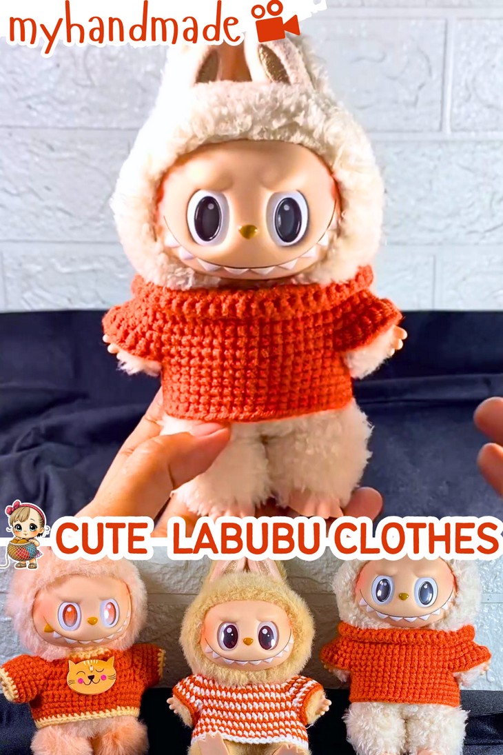7 Free Crochet Labubu Outfit Patterns (Dress Sets & Accessories)