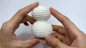 How to Crochet Winter Snowman Amigurumi with Scarf & Hat – My Crafty Basket
