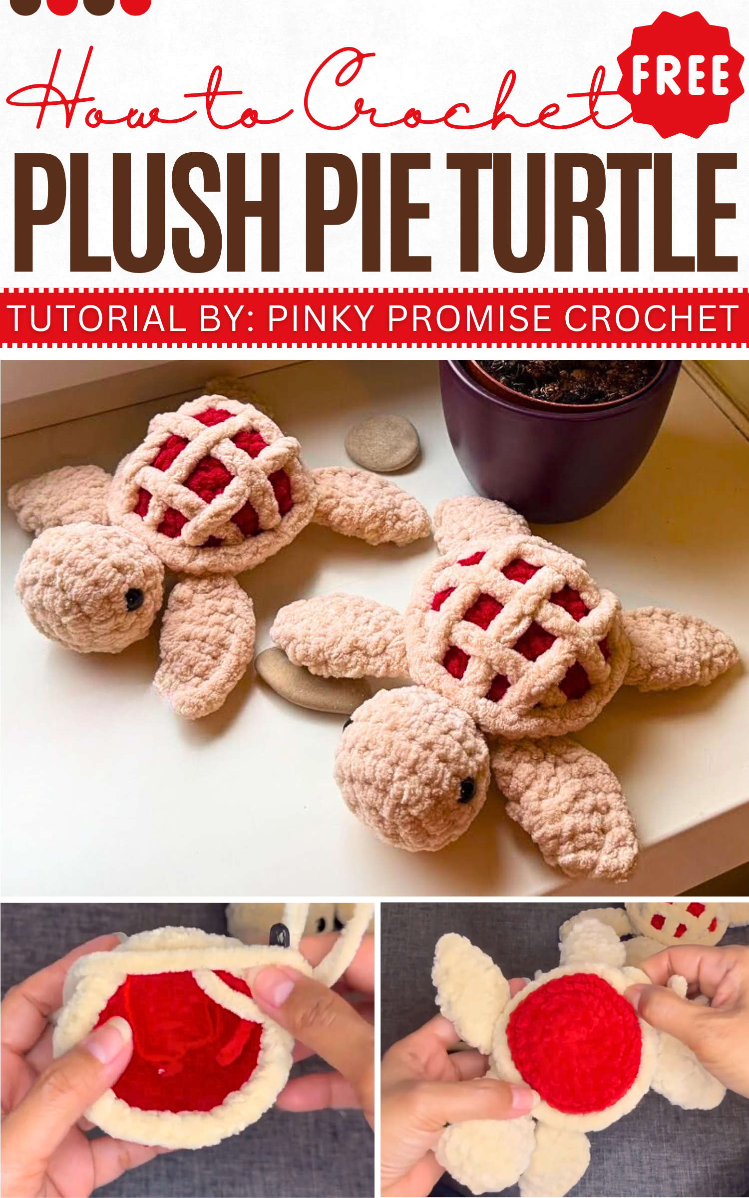 11 Free Crochet Amigurumi Pie Patterns for Pie Day – My Crafty Basket