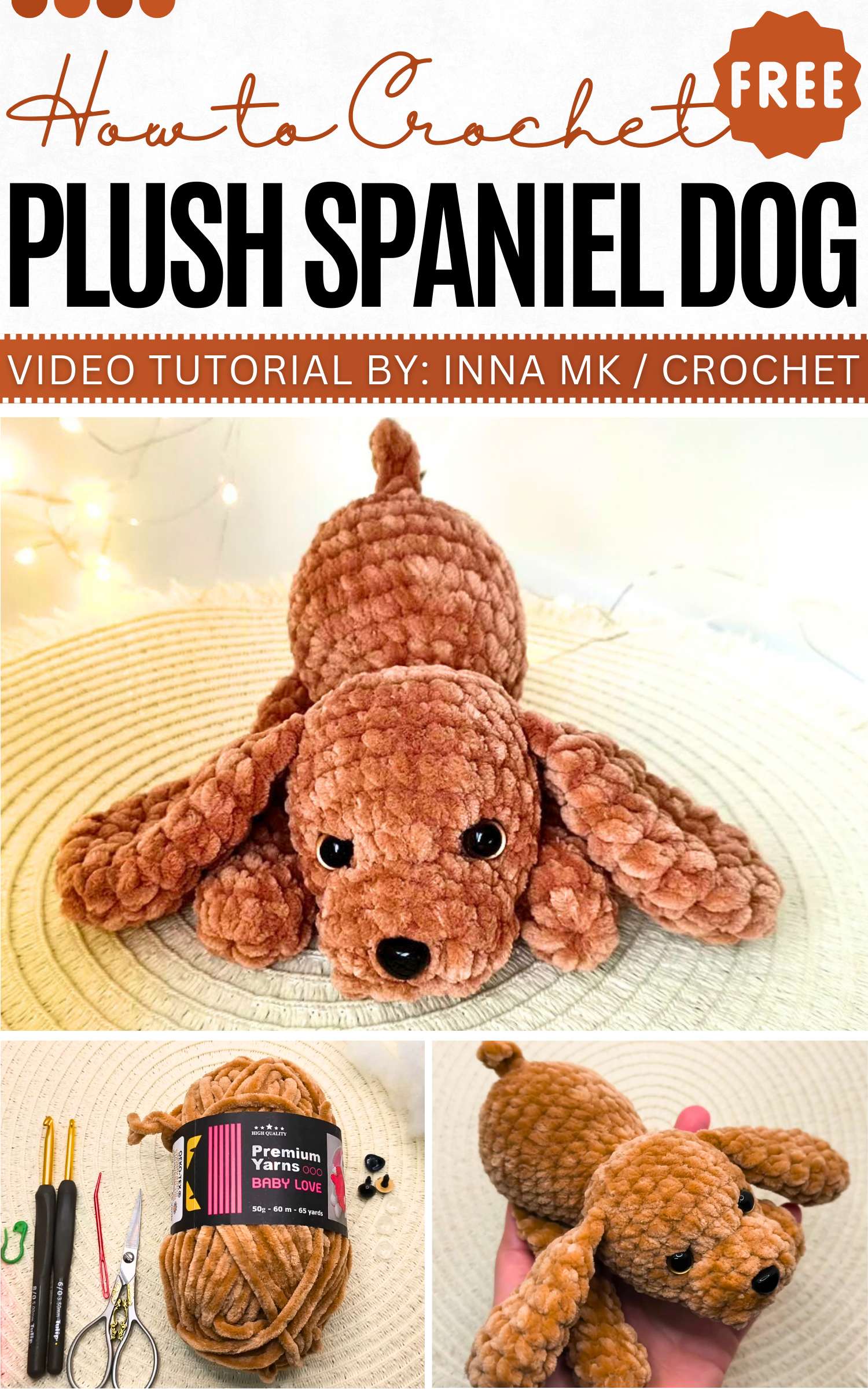 13 Free Crochet Puppy Plushie Tutorials for Kids – My Crafty Basket
