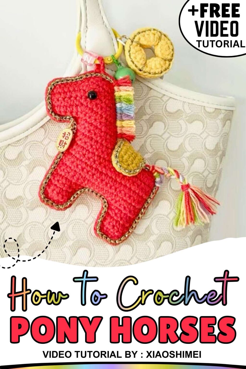 12 Free Crochet Little Pony Amigurumi Tutorials for Kids – My Crafty Basket