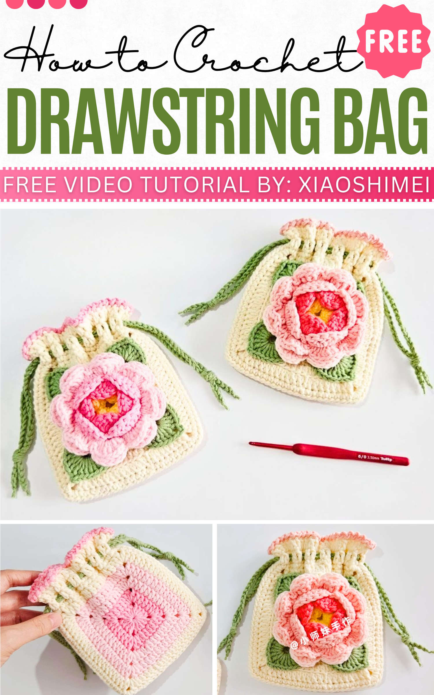 Most Elegant Crochet Flower Bags for Spring & Summer – My Crafty Basket