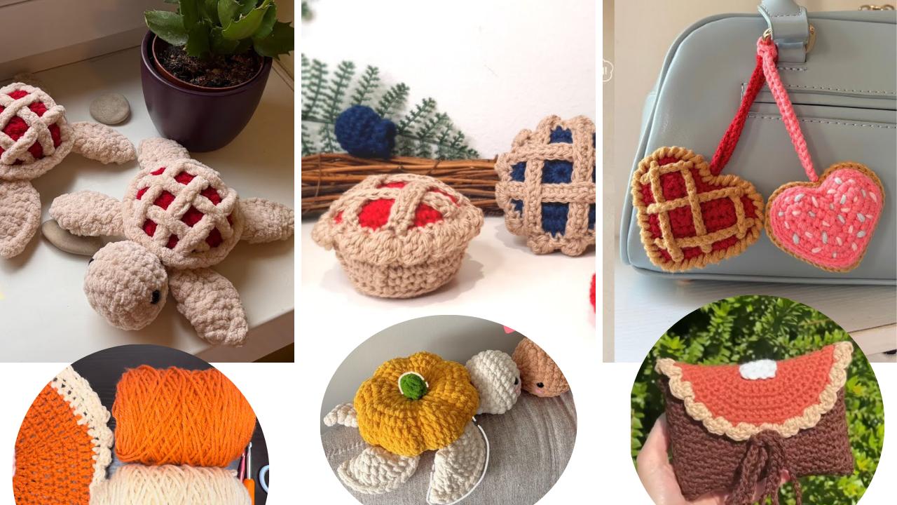 11 Free Crochet Amigurumi Pie Patterns for Pie Day – My Crafty Basket