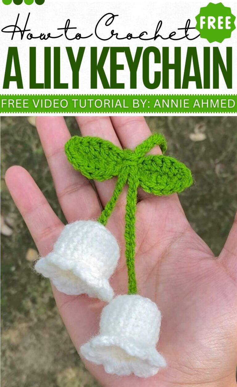 15 Free Crochet Flower and Leaf Keychain Patterns for Spring – My ...