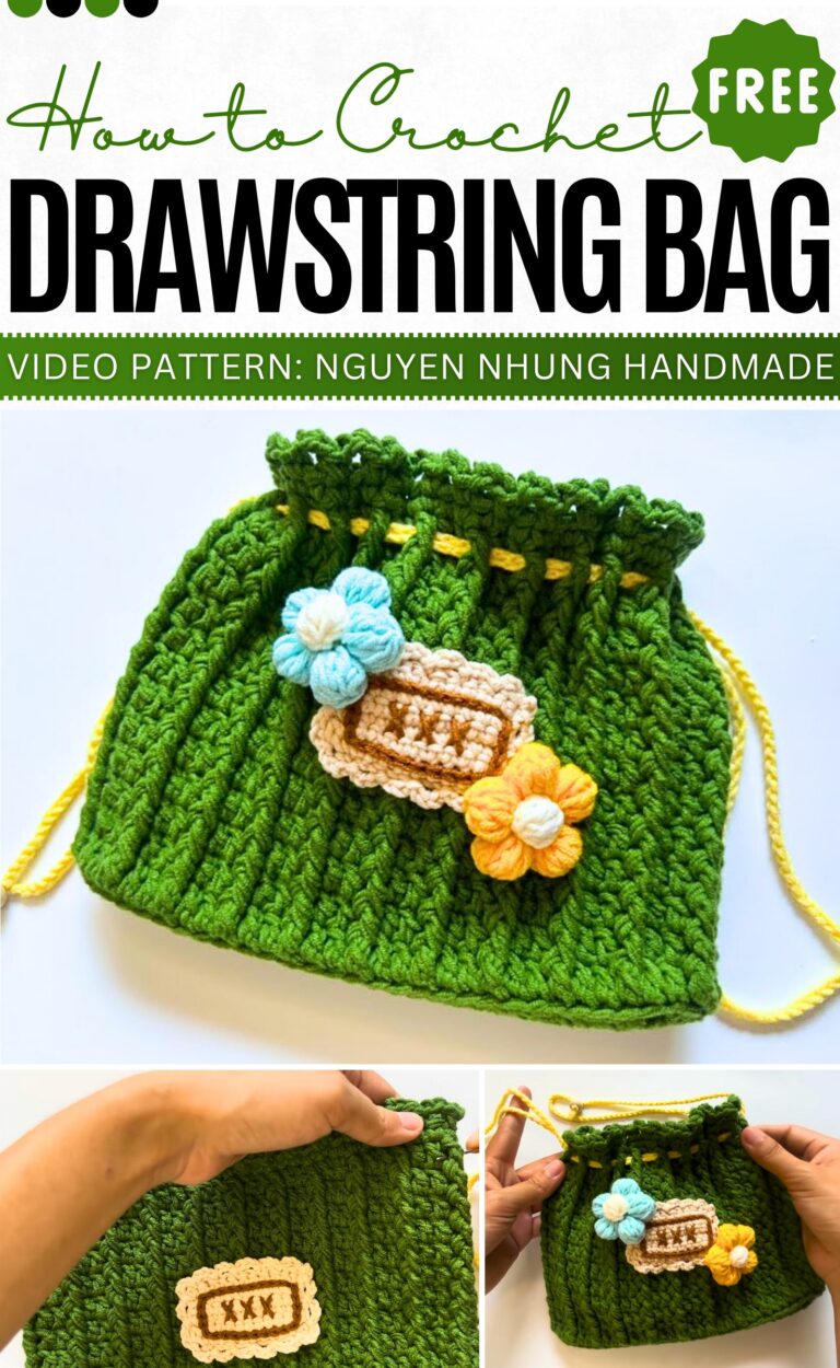 13 Free Crochet Pouch Bag Patterns for Gifting – My Crafty Basket