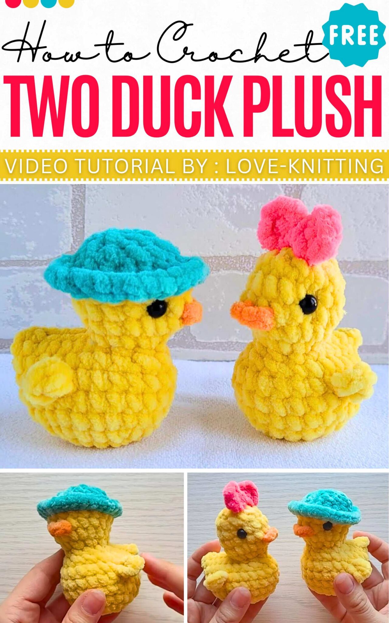 10 Free Crochet Miniature Plushie Patterns for Kids – My Crafty Basket