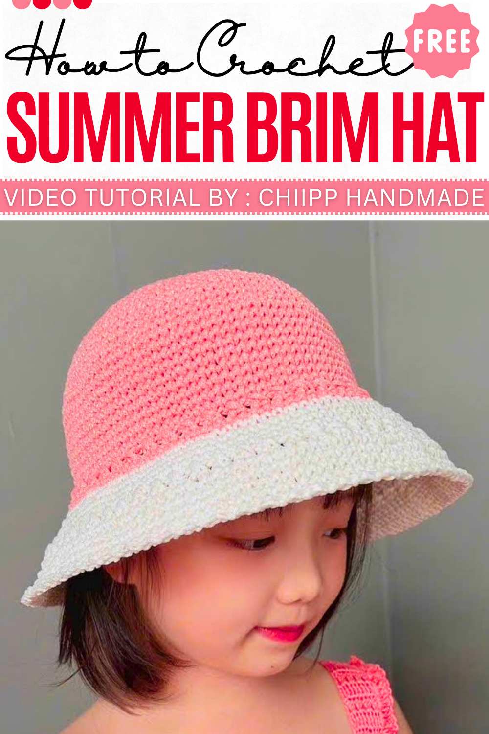Free Crochet Girl Summer Hat Patterns for Kids – My Crafty Basket