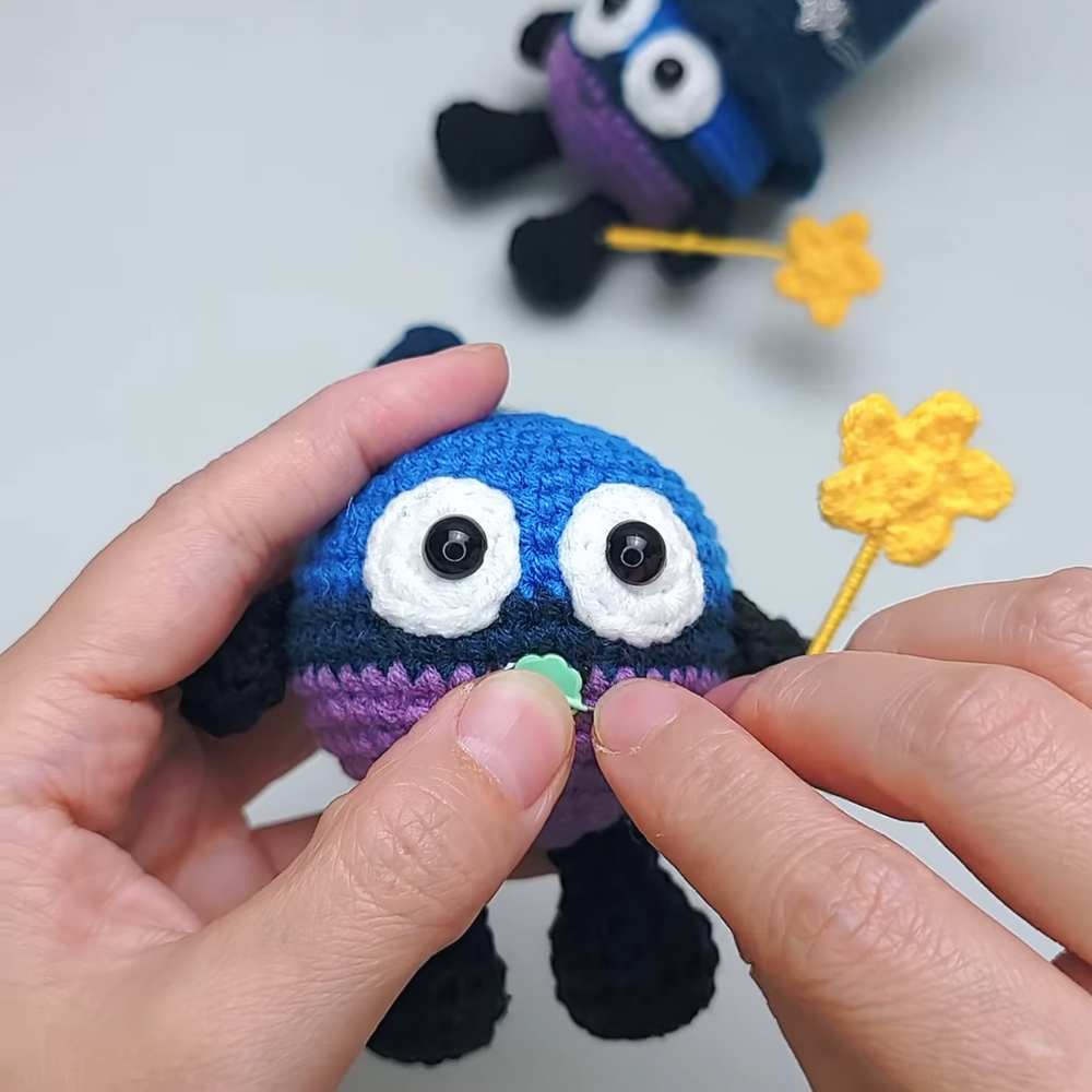Hui Crochet: How to Crochet Ball Magician Doll Amigurumi for Halloween ...